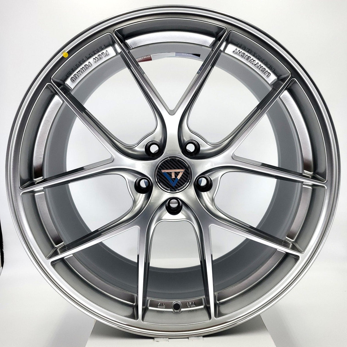 VLF Wheels - VLF10 FlowForm Hyper Black 18x8 – VID Wheels