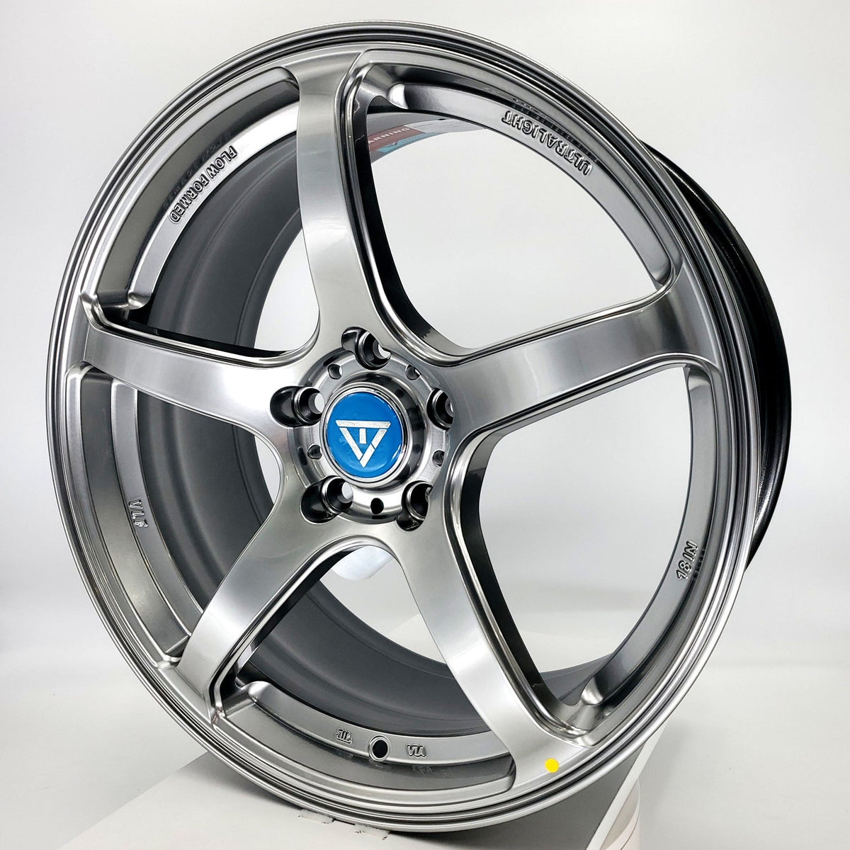 VLF Wheels - VLF21 FlowForm Hyper Black 18x8 – VID Wheels