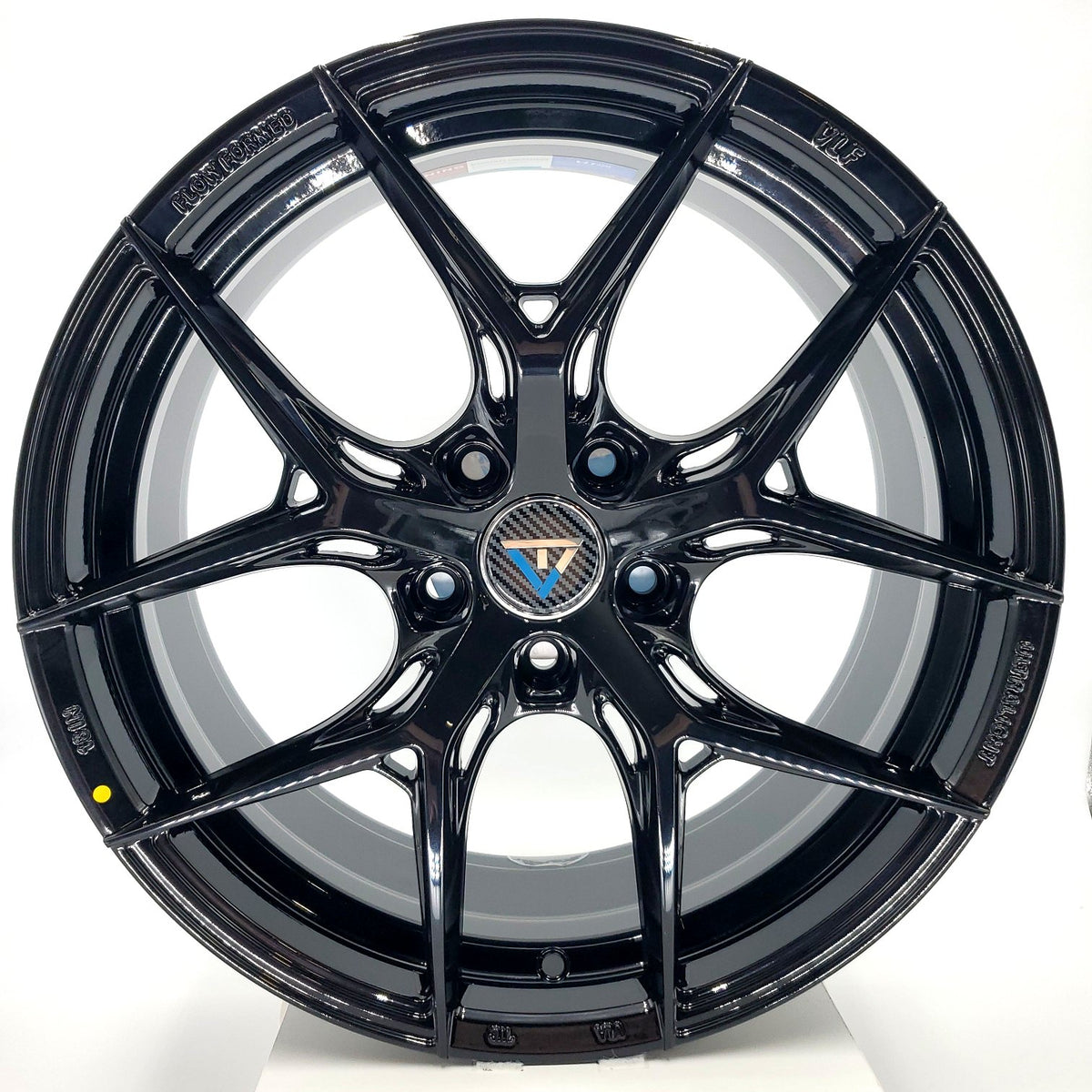 VLF Wheels - VLF20 FlowForm Gloss Black 18x8 – VID Wheels