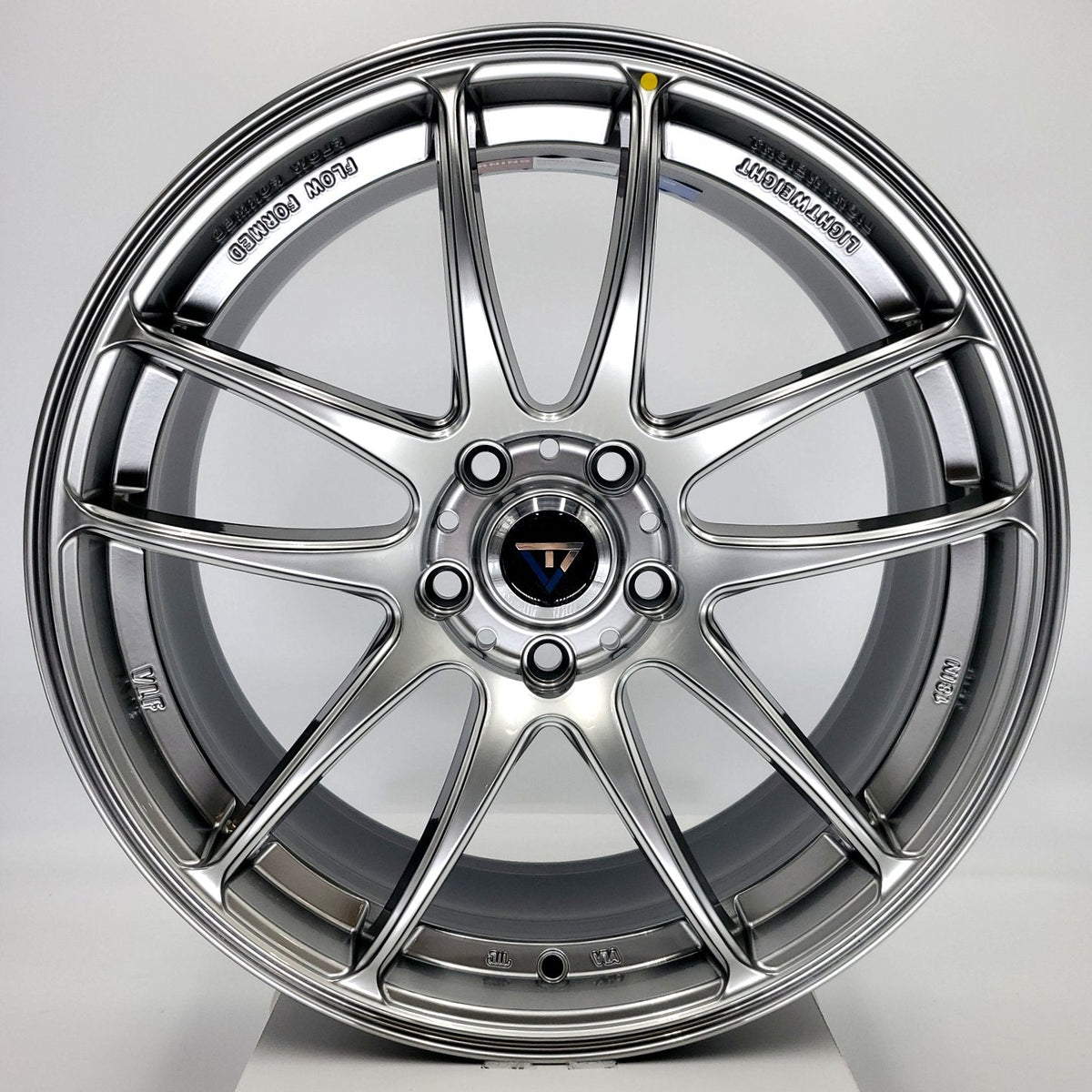 VLF Wheels - VLF11 FlowForm Hyper Black 19x8.5 – VID Wheels