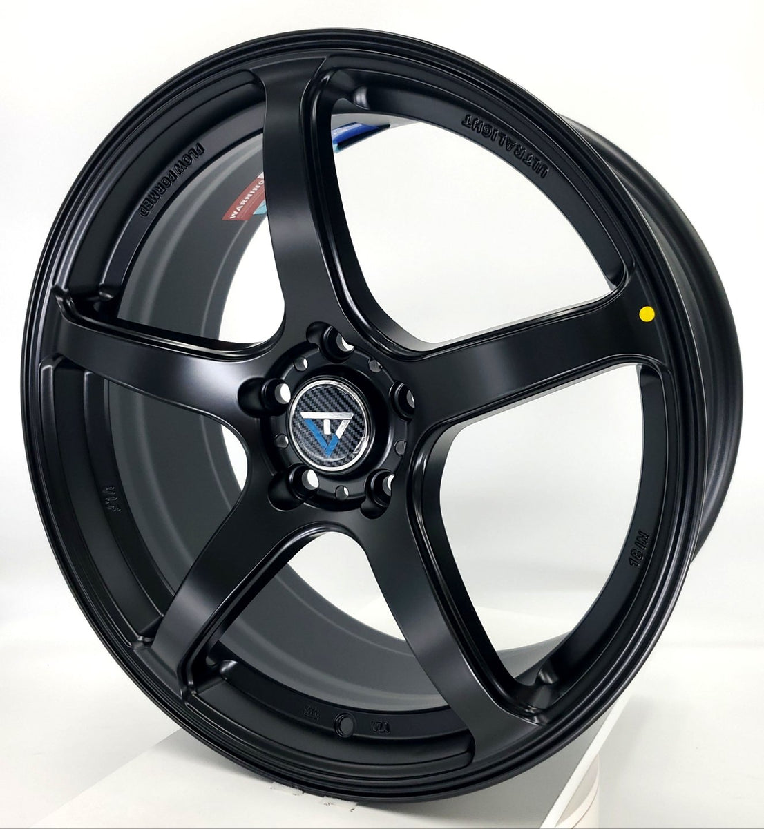 VLF Wheels - VLF21 FlowForm Satin Black 18x8 – VID Wheels