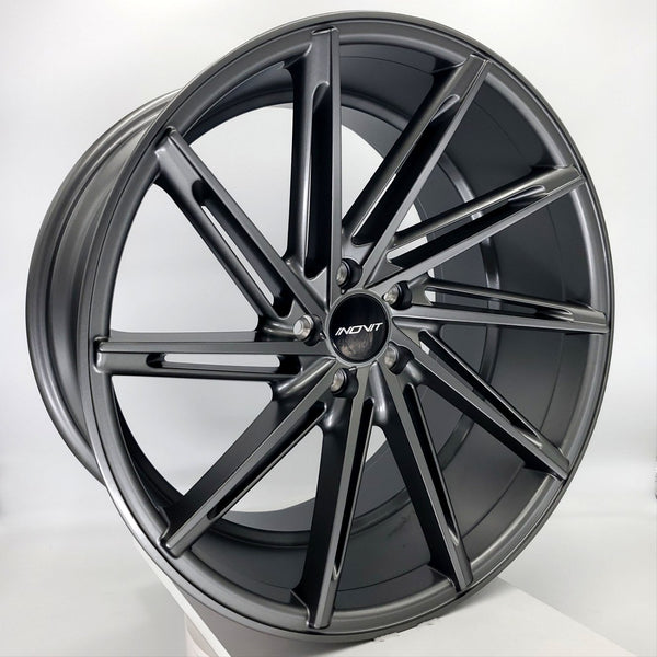 Inovit Wheels - Turbine Matte Gunmetal 20x10 – VID Wheels