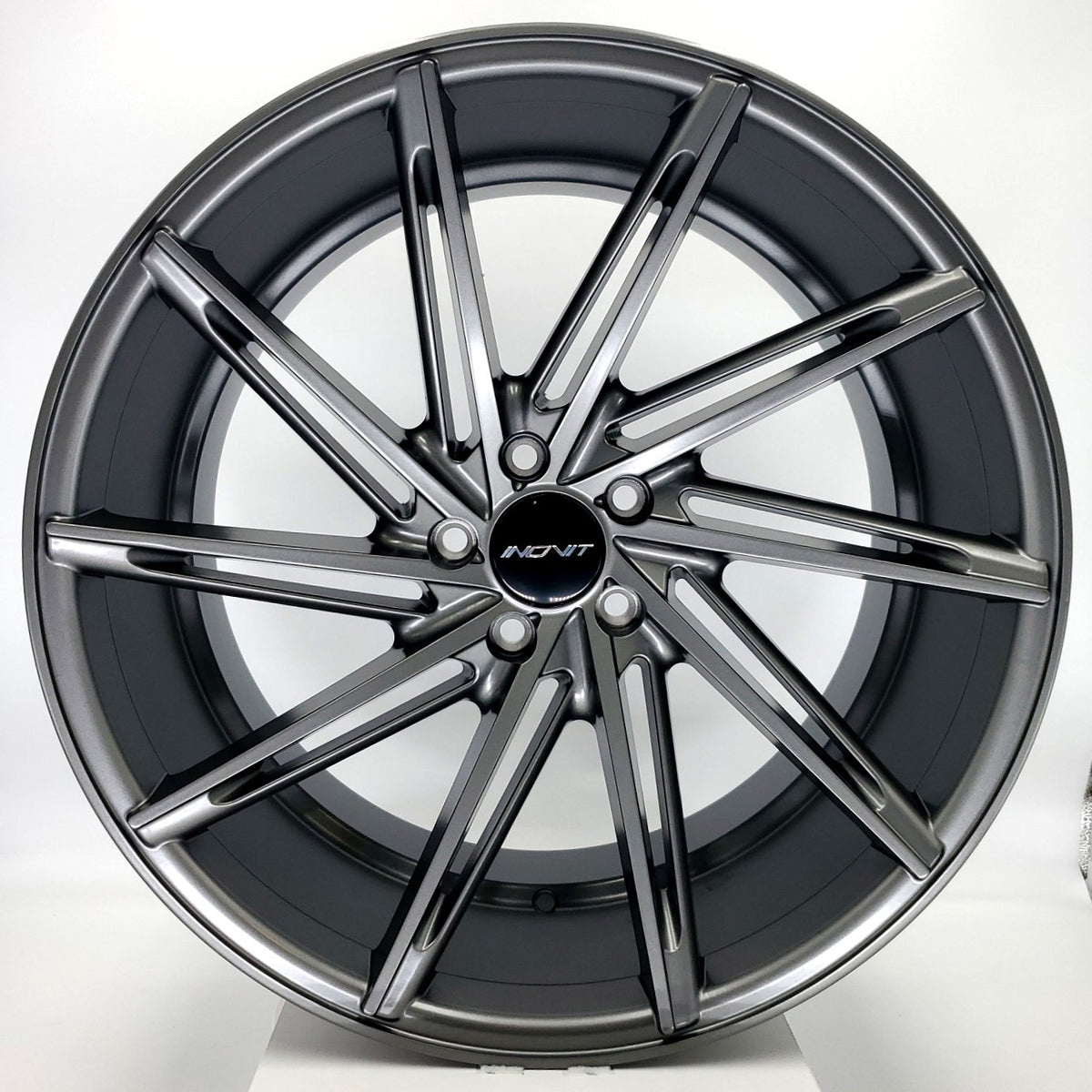 Inovit Wheels - Turbine Matte Gunmetal 20x10 – VID Wheels