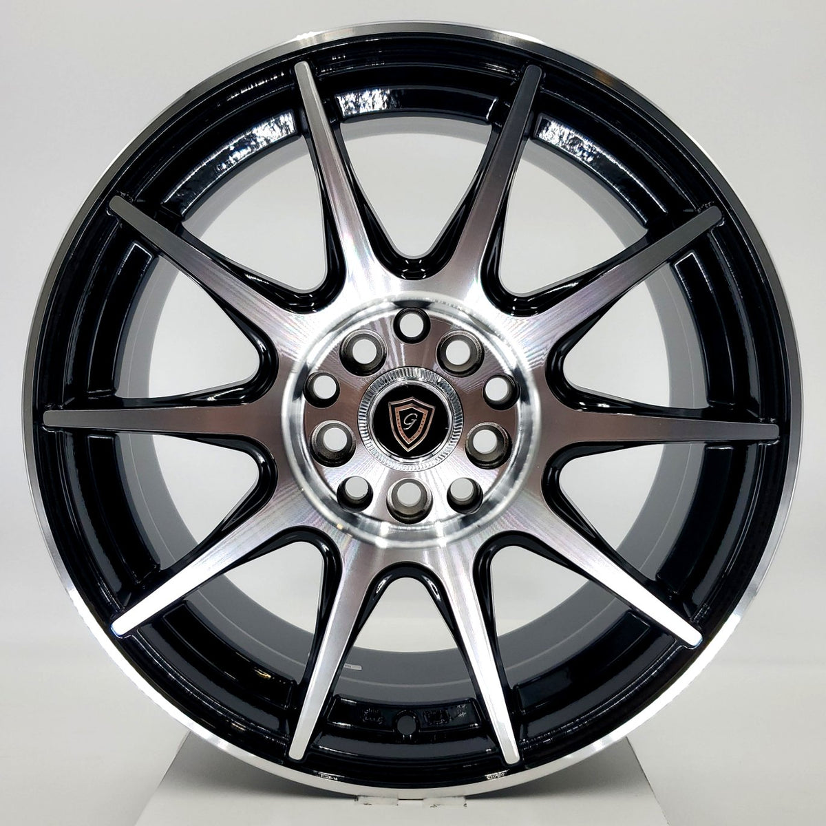 G-Line Luxury Wheels - G1040 Gloss Black Machined Face 16x7 – VID Wheels
