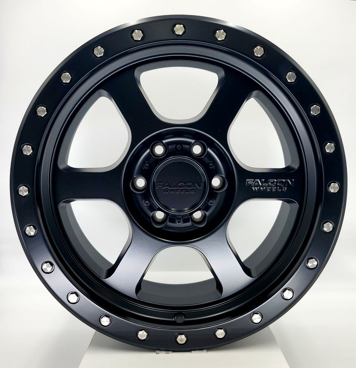 Falcon Wheels - T1 Matte Black 18x9 – VID Wheels