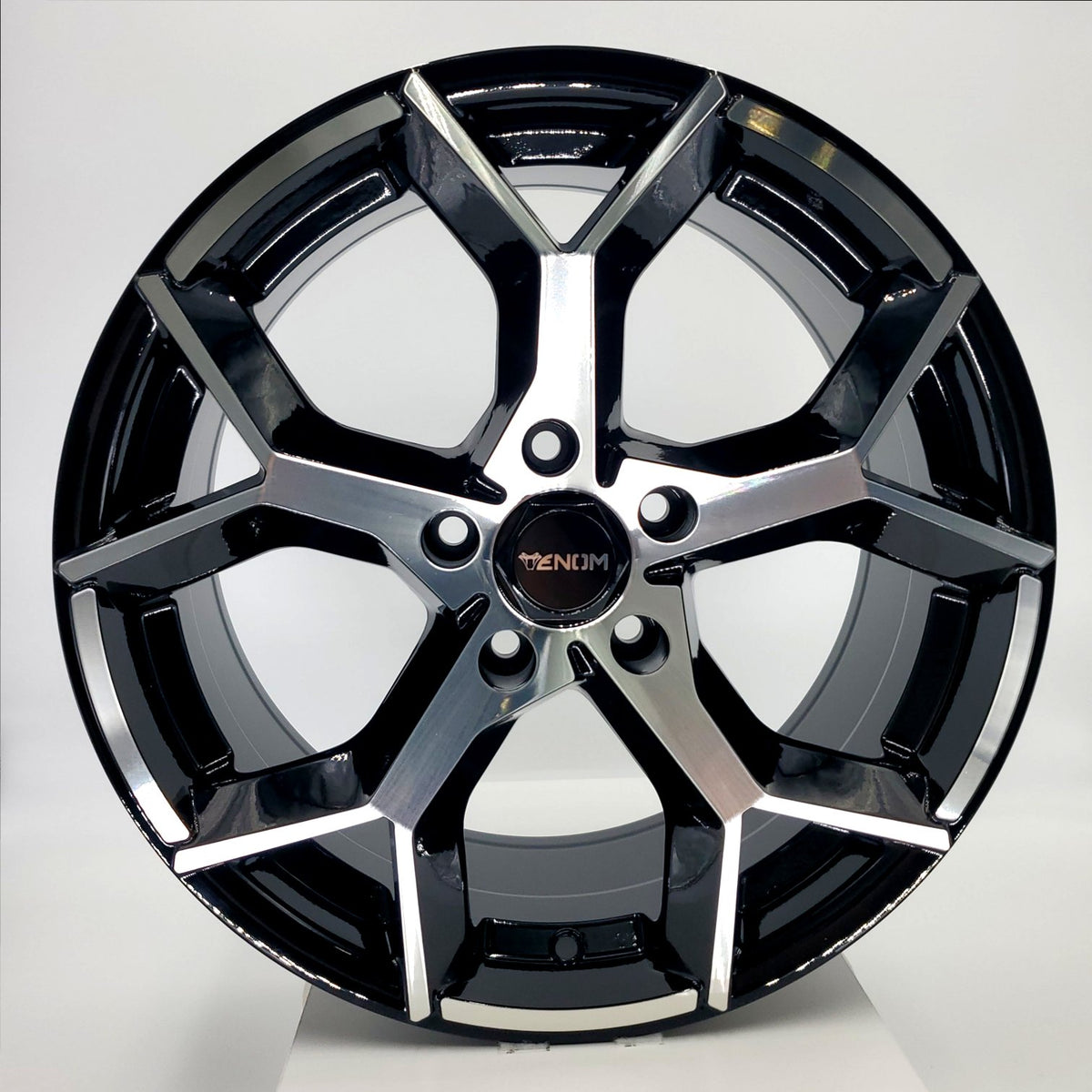 Luxxx Wheels - Venom 37 Gloss Black Machined Face 17x8 – VID Wheels