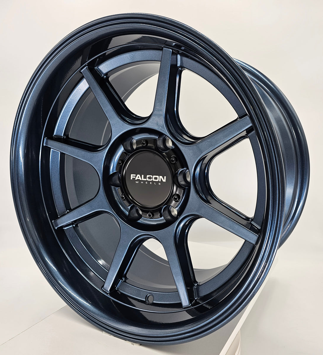 Falcon Wheels - T8 Battle Blue 17x9 – VID Wheels