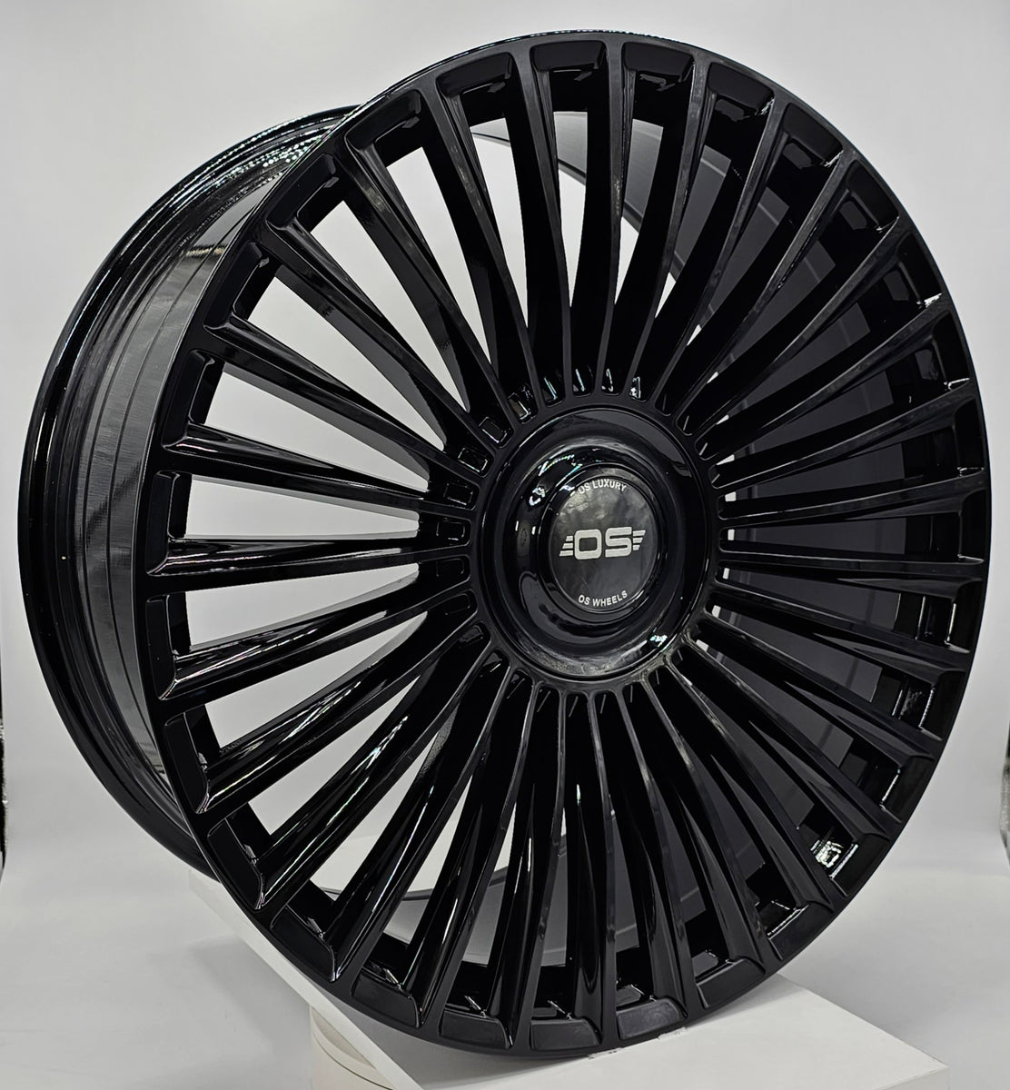 OS Wheels - FF02 Gloss Black 22x10 – VID Wheels