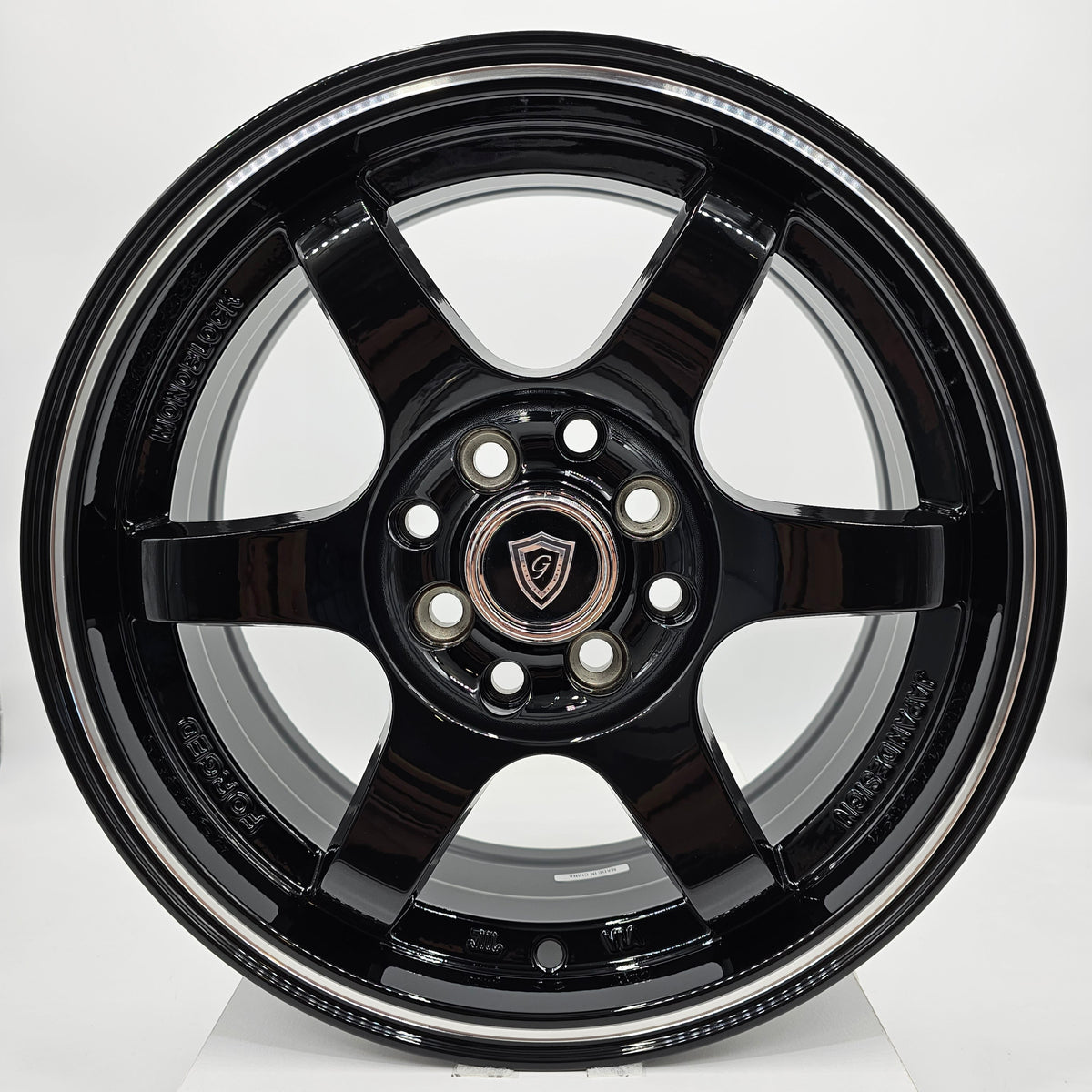 G-Line Luxury Wheels - G6011 Gloss Black Machined Tip 15x6.5 – VID Wheels