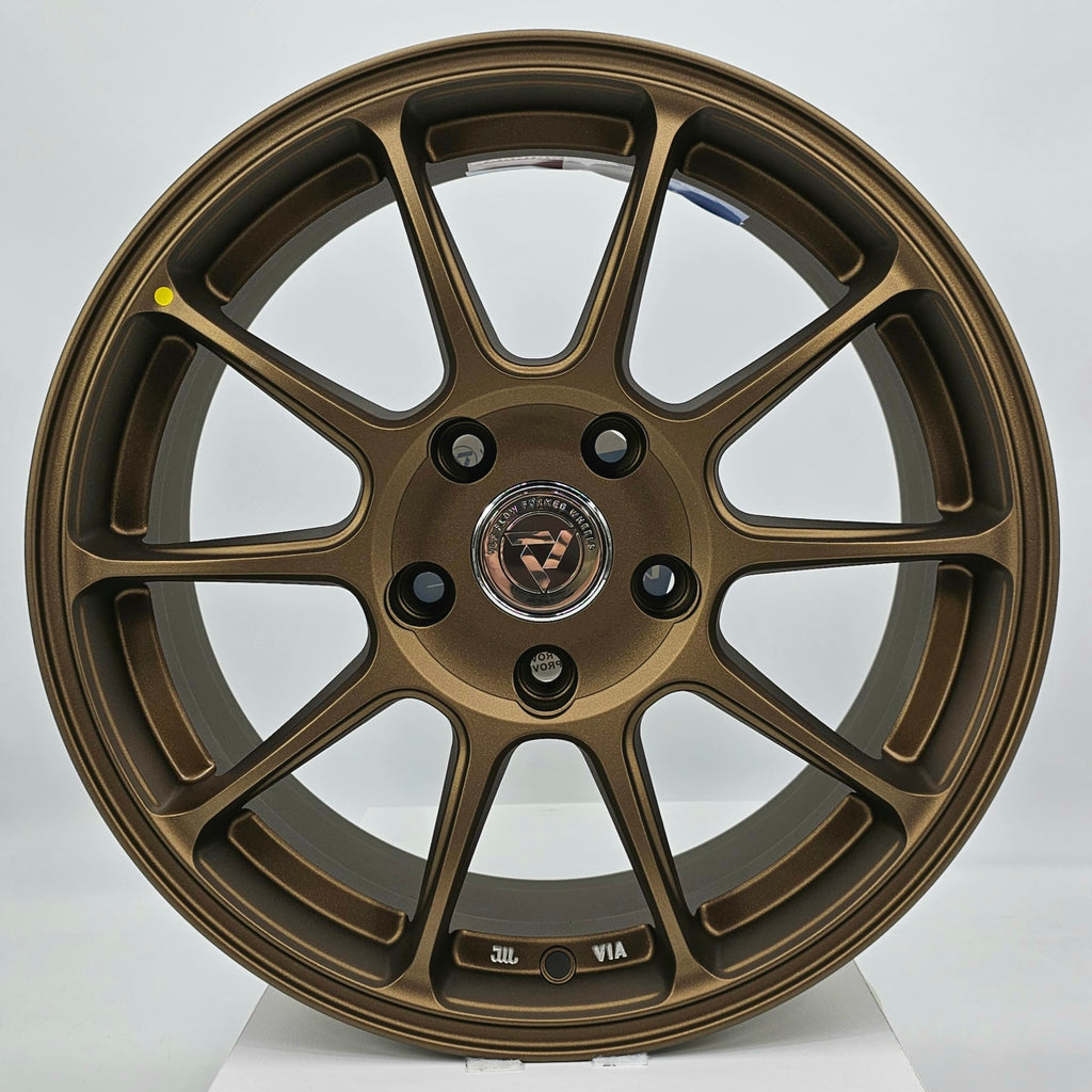 VLF Wheels - ULF15 Flowform Satin Bronze 18x8 – VID Wheels