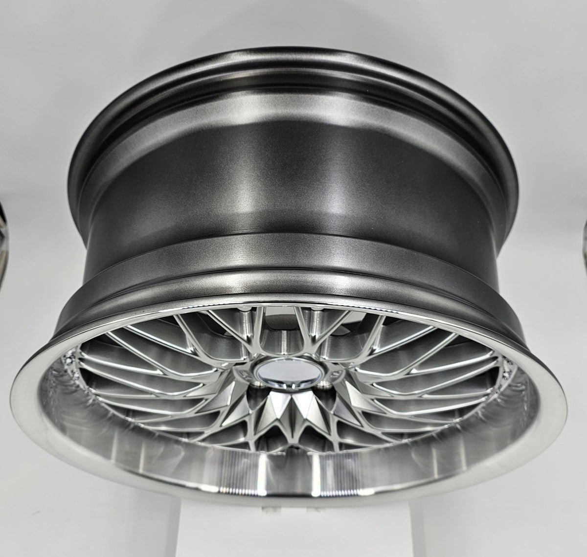 OS Wheels - W001 Flow Formed Hyper Black Machined Lip 18x9.5 – VID Wheels