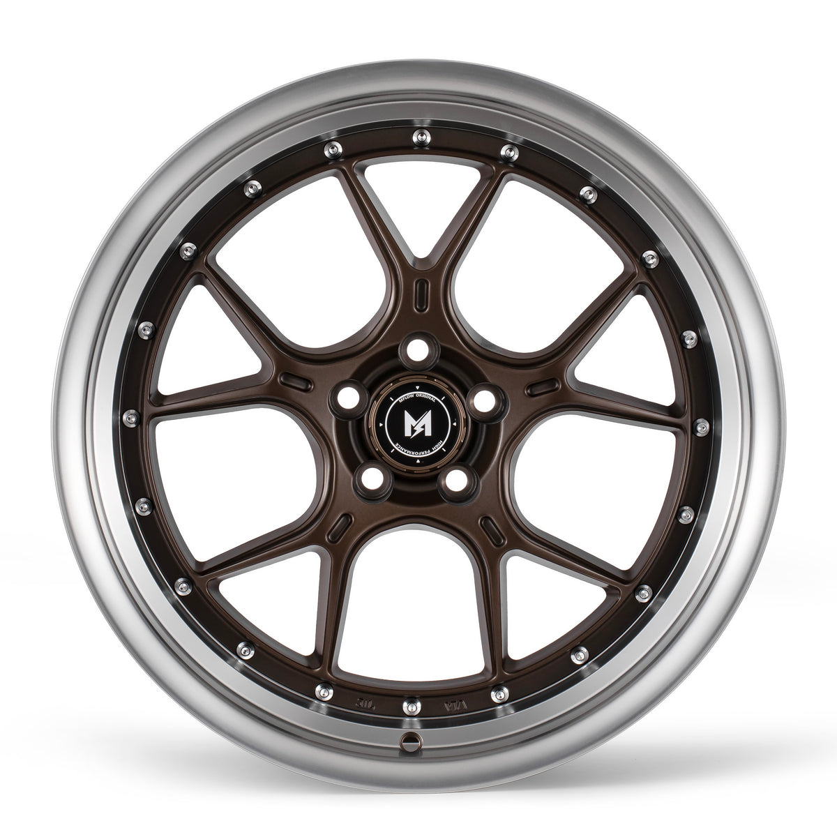 MFlow Racing Wheels - MFL1 FlowForm Matte Bronze Machined Lip 19x8.5 ...