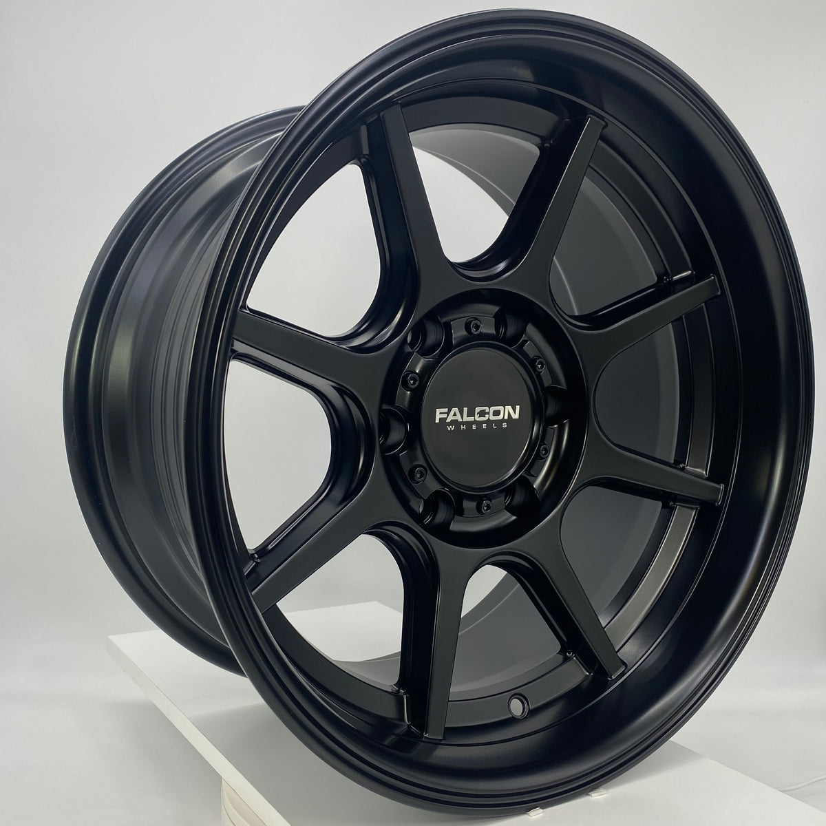 Falcon Wheels - T8 Matte Black 17x9 – VID Wheels
