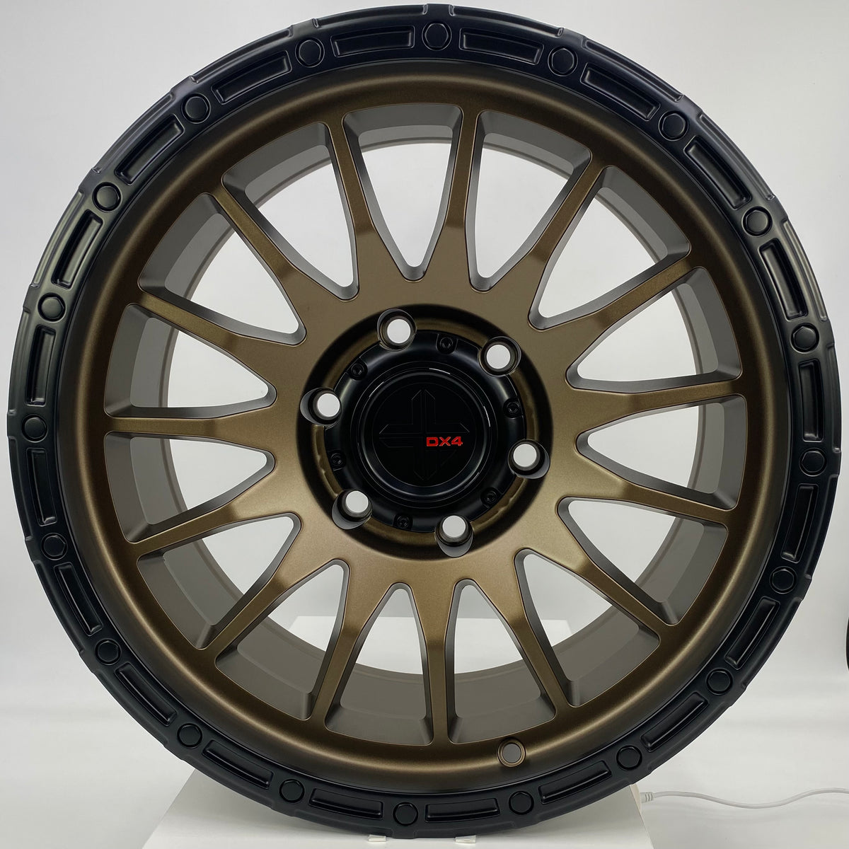DX4 Wheels - X24 Matte Bronze Black Lip 17x8.5 – VID Wheels