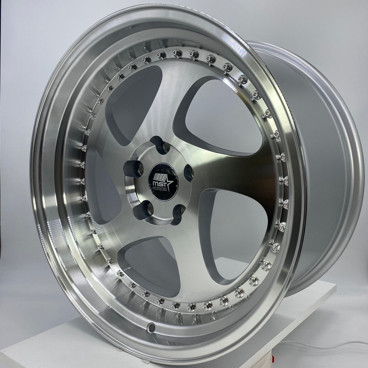 MST Wheels - MT15 Silver Machined Face 18x9.5 – VID Wheels