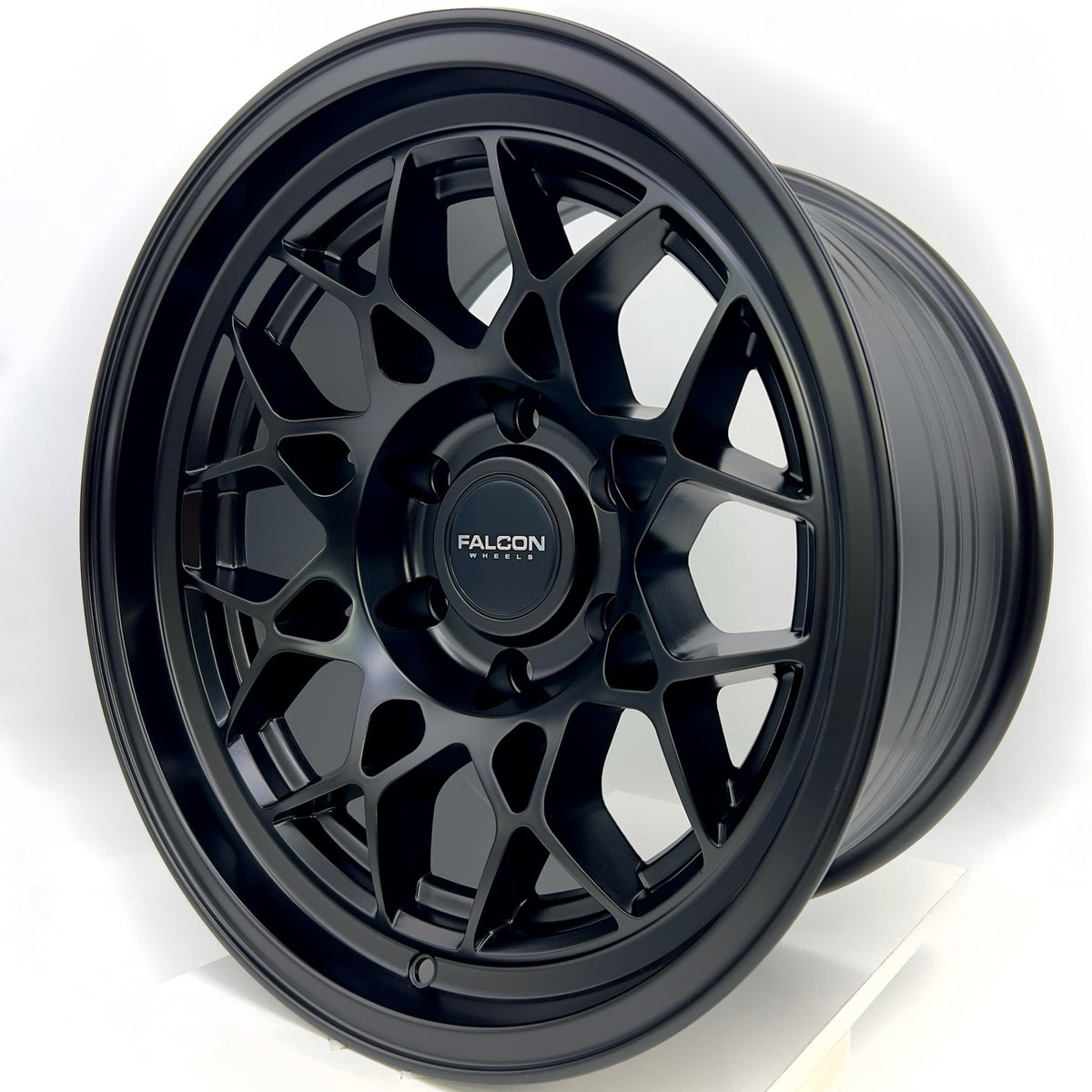 Falcon Wheels - TX3 Matte Black 17x9 – VID Wheels