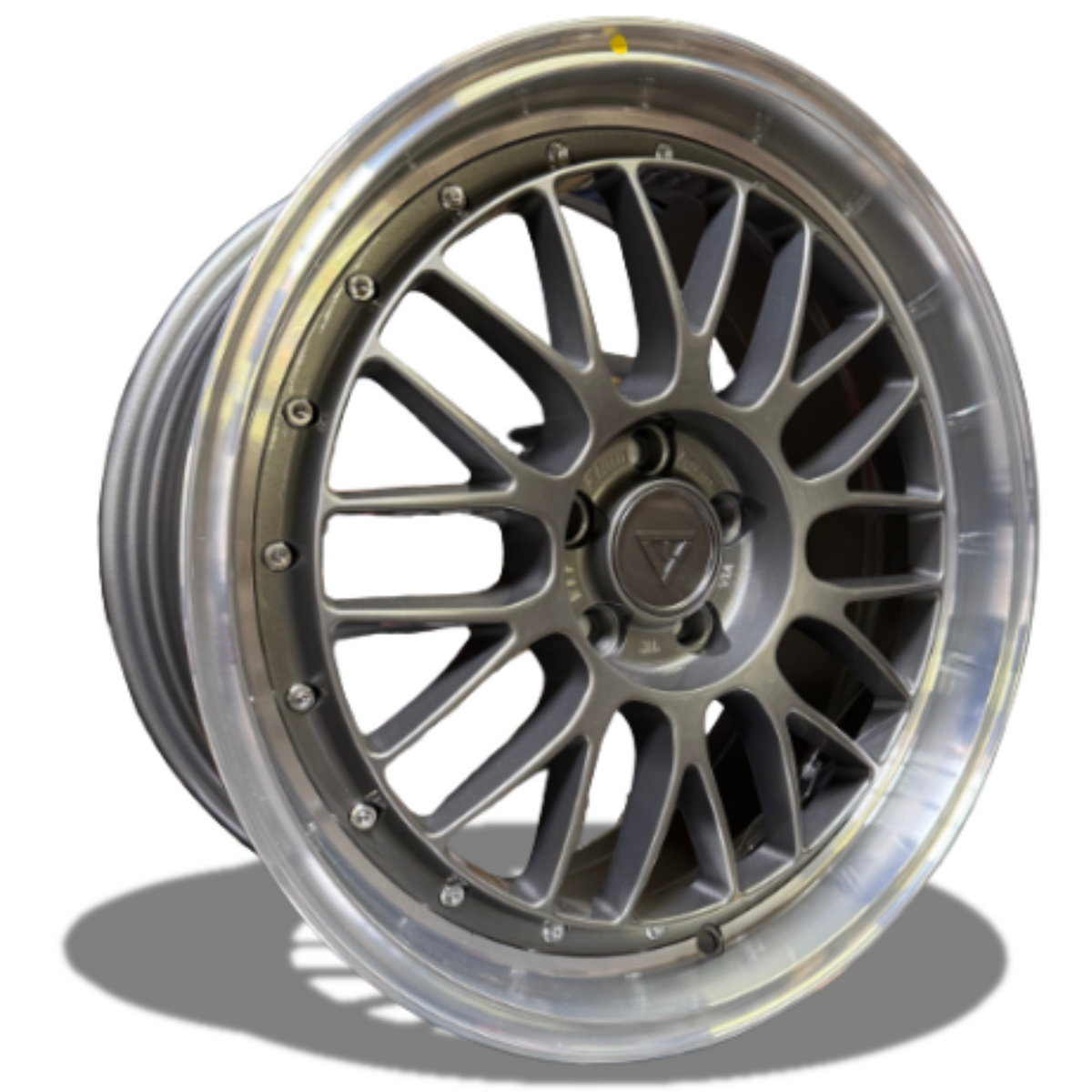 VLF Wheels - VLFP05 FlowForm Gunmetal Machined Lip 17x7.5 – VID Wheels
