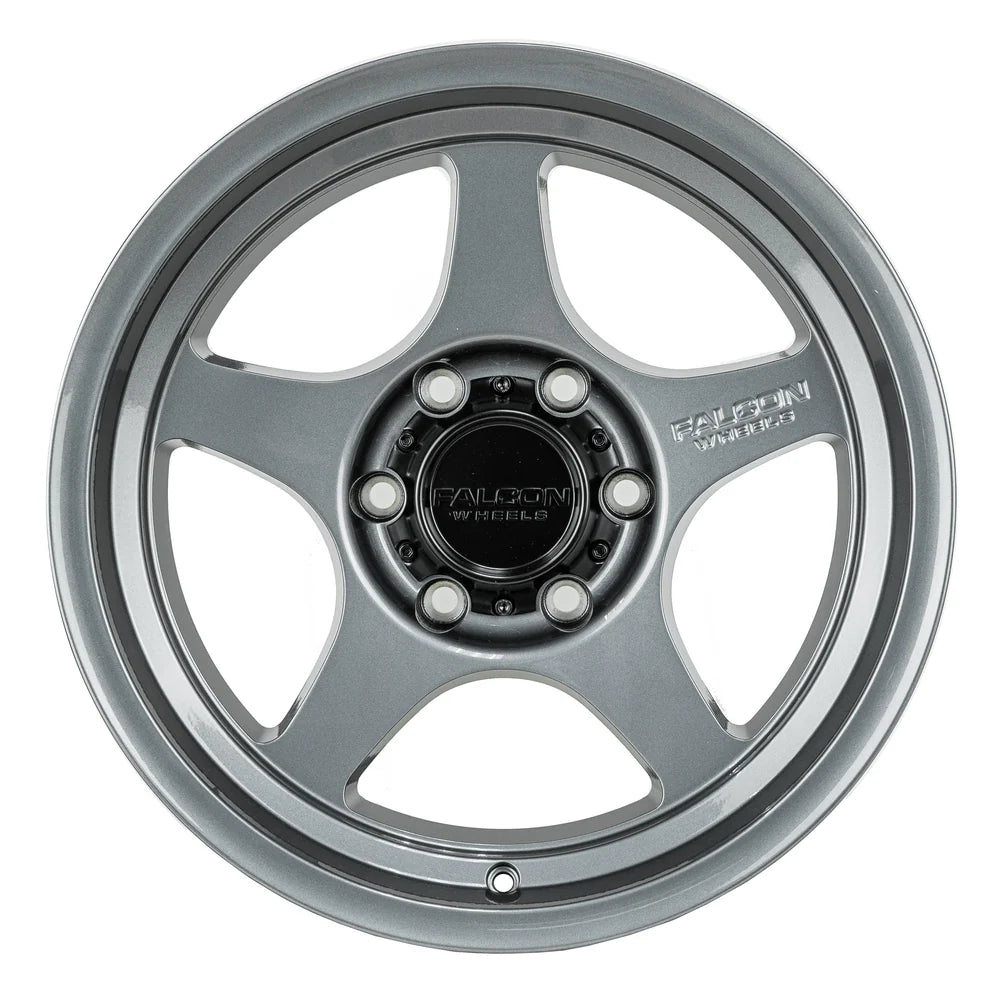 Falcon T2 - Gloss Gunmetal 17x9 – VID Wheels