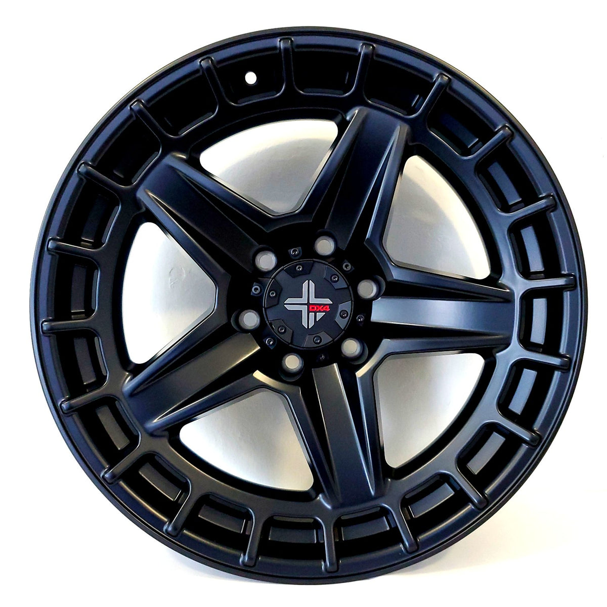 DX4 Wheels - Hammer Flat Black 20x9 – VID Wheels