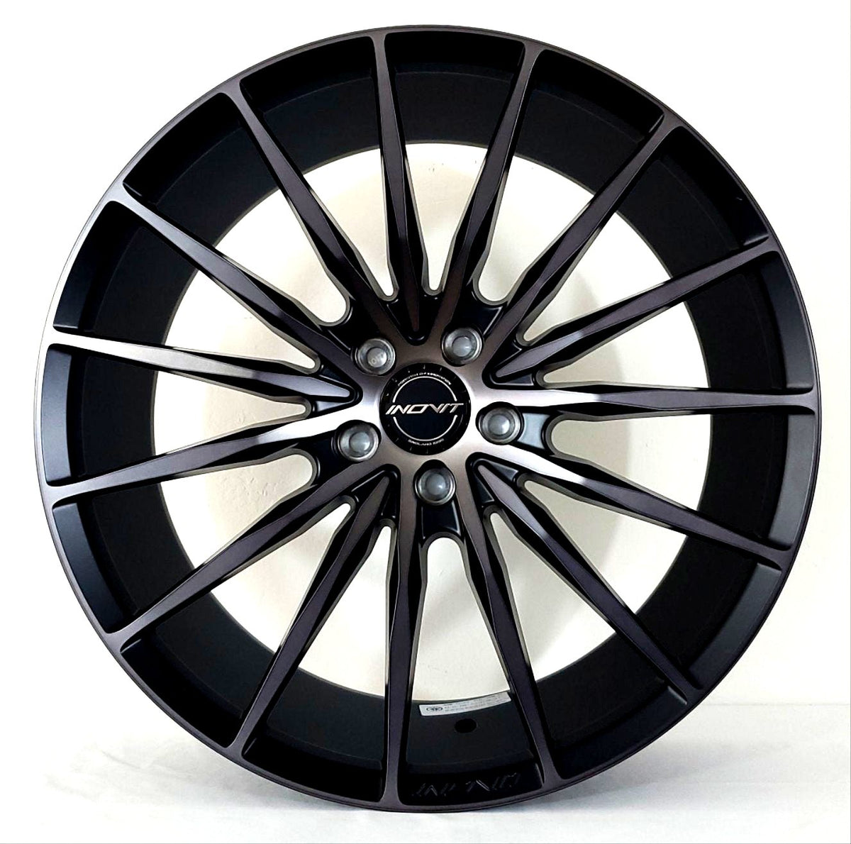 Inovit Wheels - Torque Black Machined Face Dark Tint 20x10 – VID Wheels