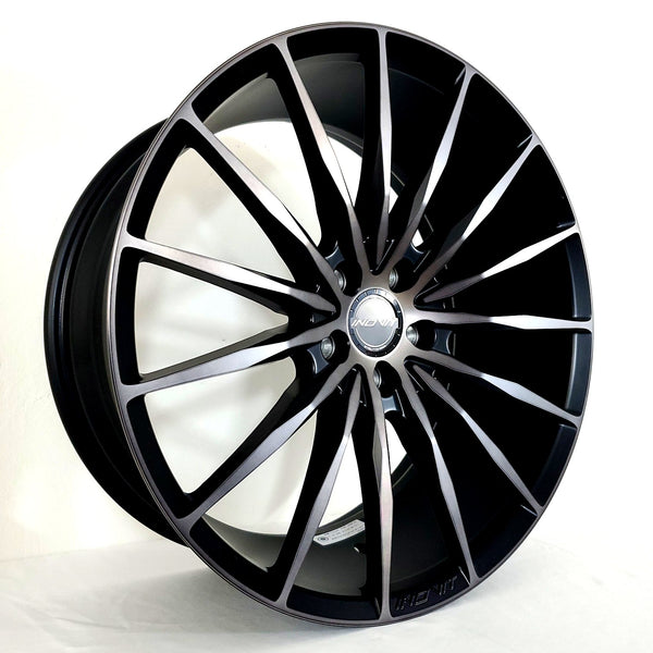 Inovit Wheels - Torque Black Machined Face Dark Tint 20x10 – VID Wheels