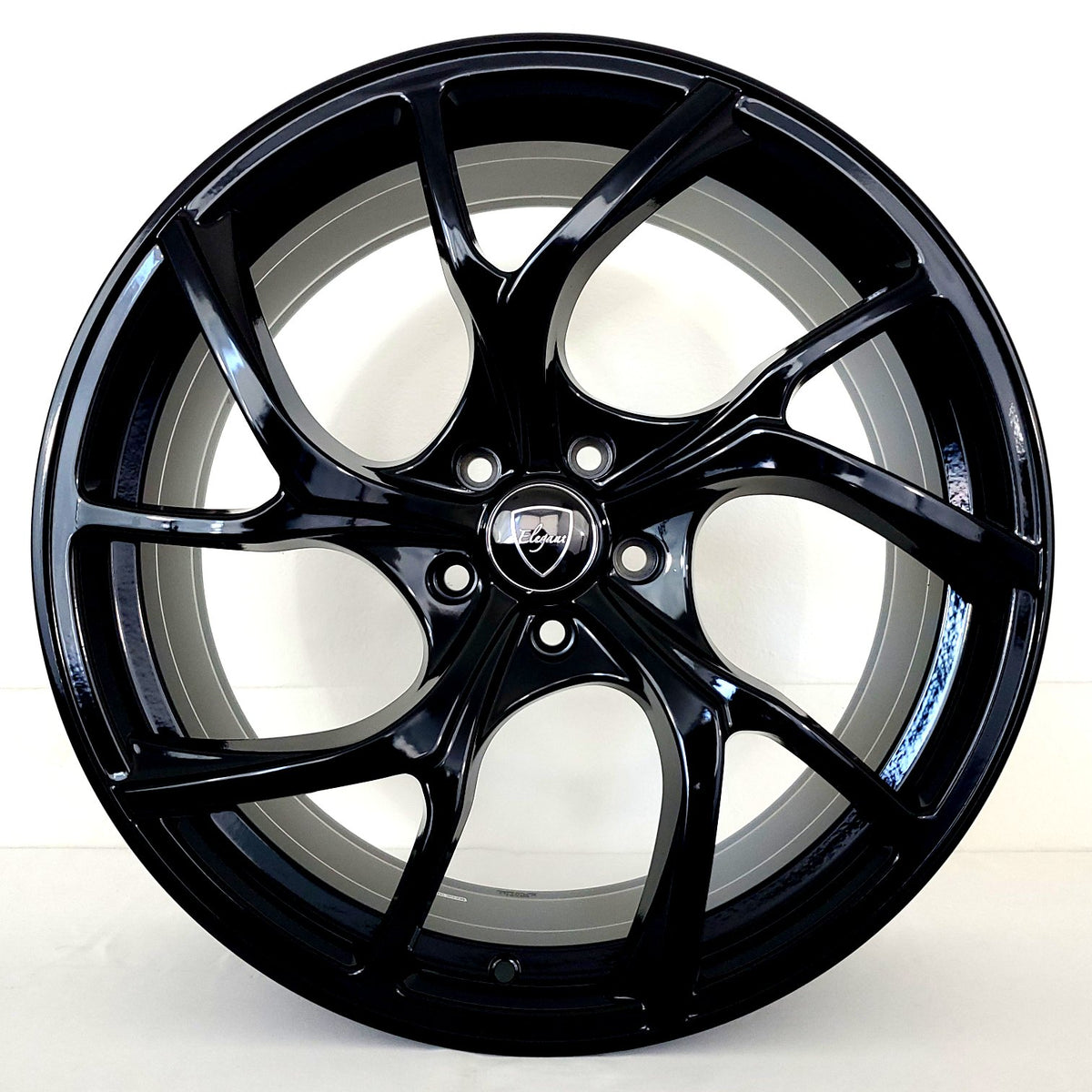 Elegant Wheels - E008 Gloss Black 20x8.5 – VID Wheels
