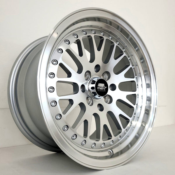 MST Wheels - MT10 Silver Machined Face 15x8 – VID Wheels