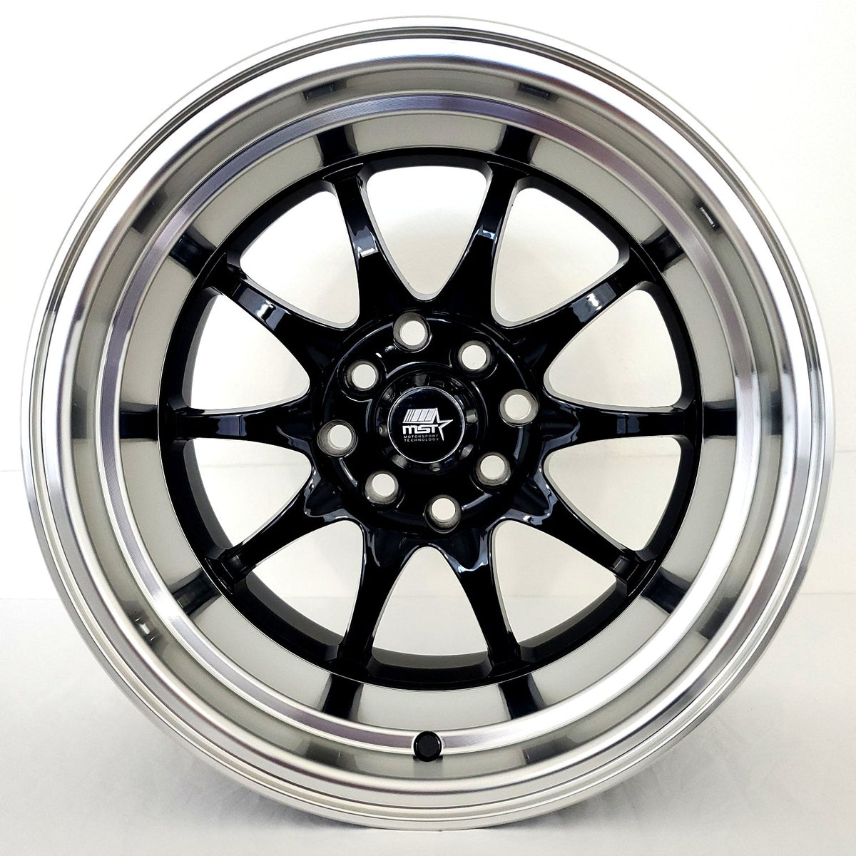 MST Wheels - MT11 Black Machined Lip 15x8 – VID Wheels