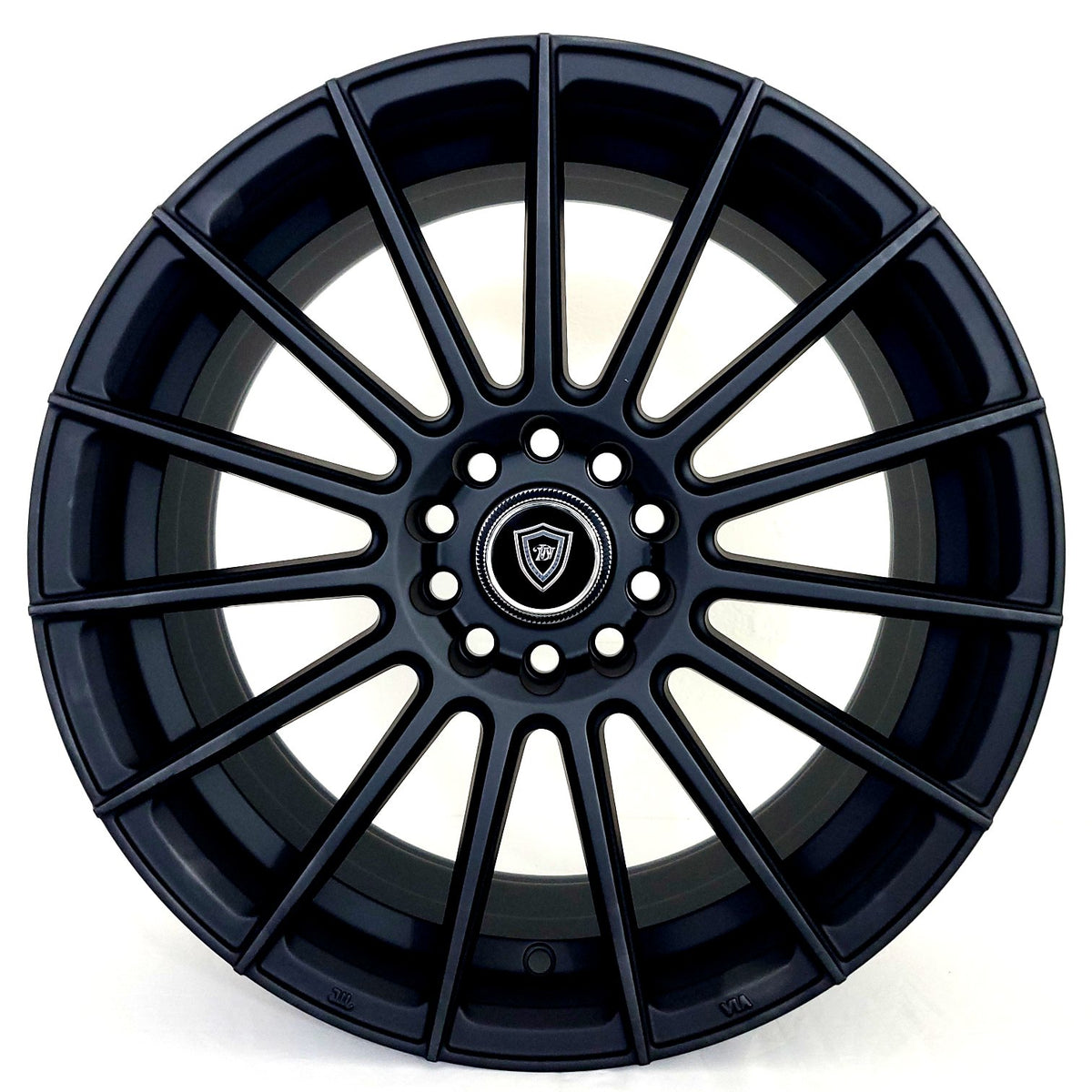 White Diamond Luxury Wheels - W3193 Matte Black 17x7.5 – VID Wheels