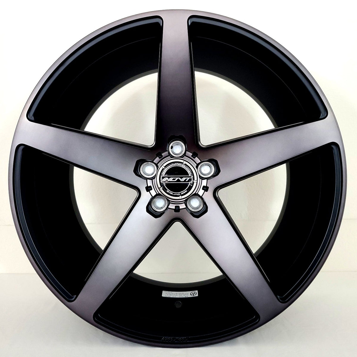 Inovit Wheels - Rotor Black Machined Face Dark Tint 20x10 – VID Wheels
