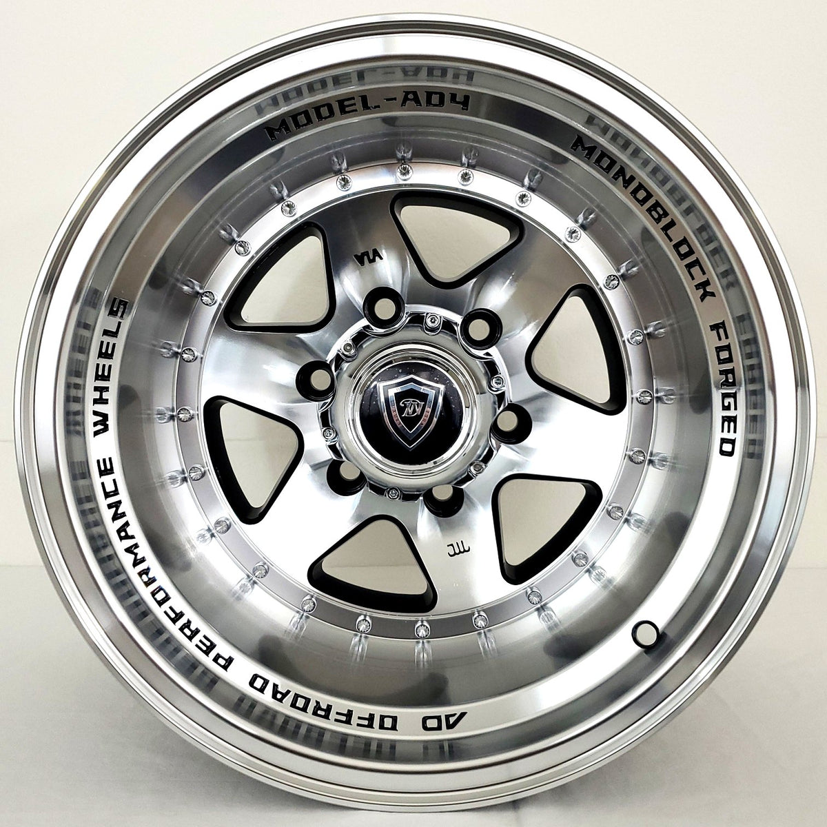 White Diamond Luxury Wheels - W3910 Black Machined Face 15x10 – VID Wheels
