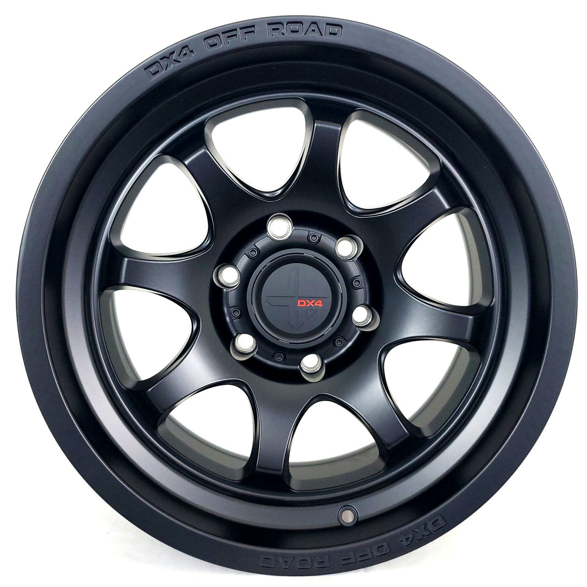 DX4 Wheels - Rhino Flat Black 17x8.5 – VID Wheels
