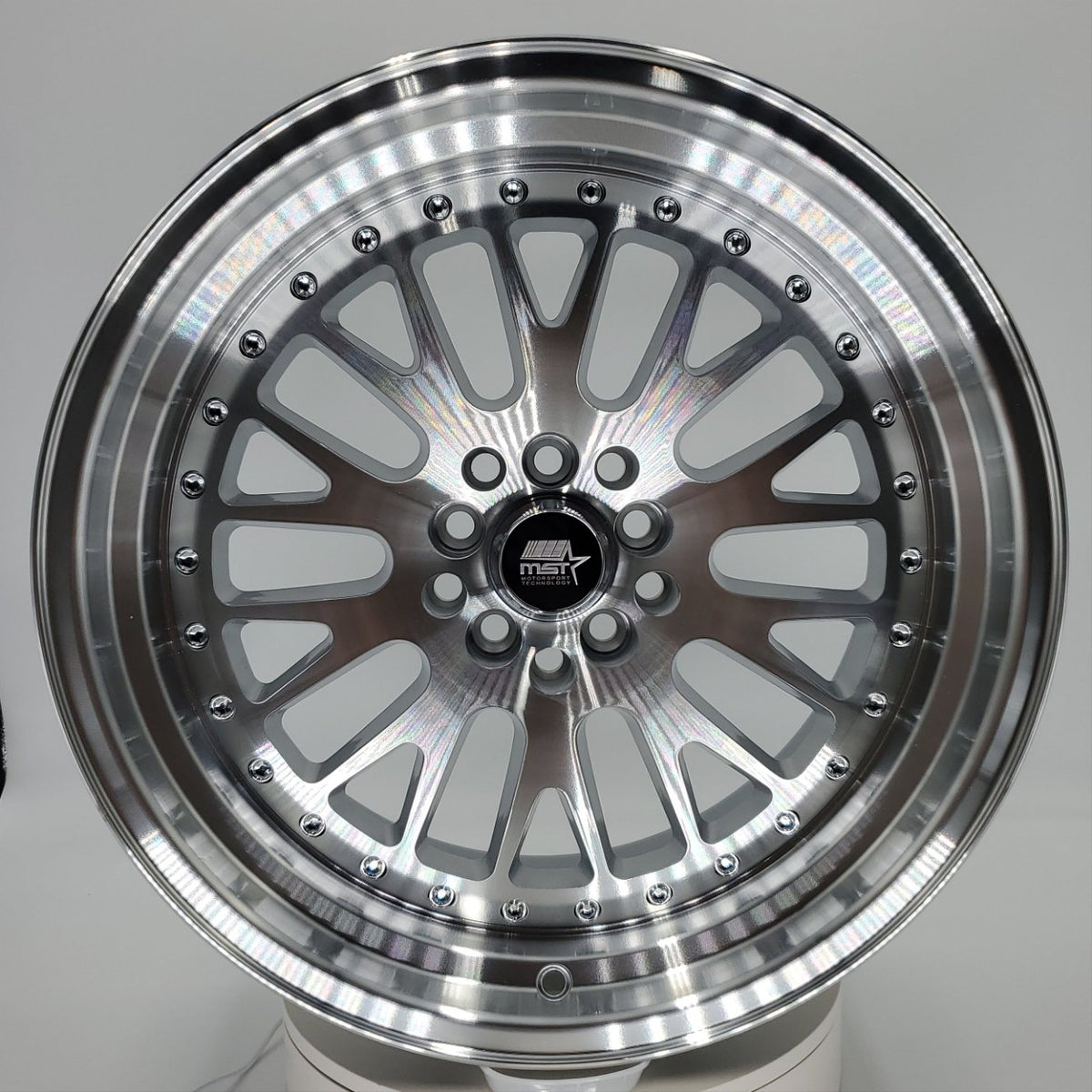 MST Wheels - MT10 Silver Machine Face Machined Lip 17x9 – VID Wheels