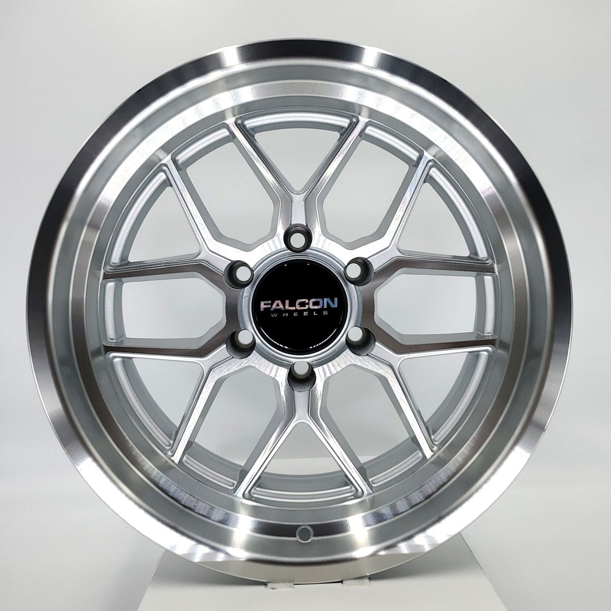 Falcon Wheels - TX1 Silver Machined Face 17x9 – VID Wheels