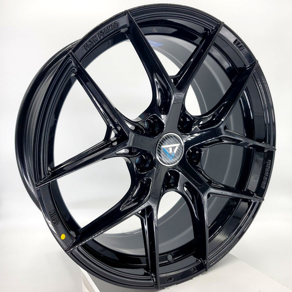VLF Wheels - VLF20 FlowForm Gloss Black 18x8 – VID Wheels