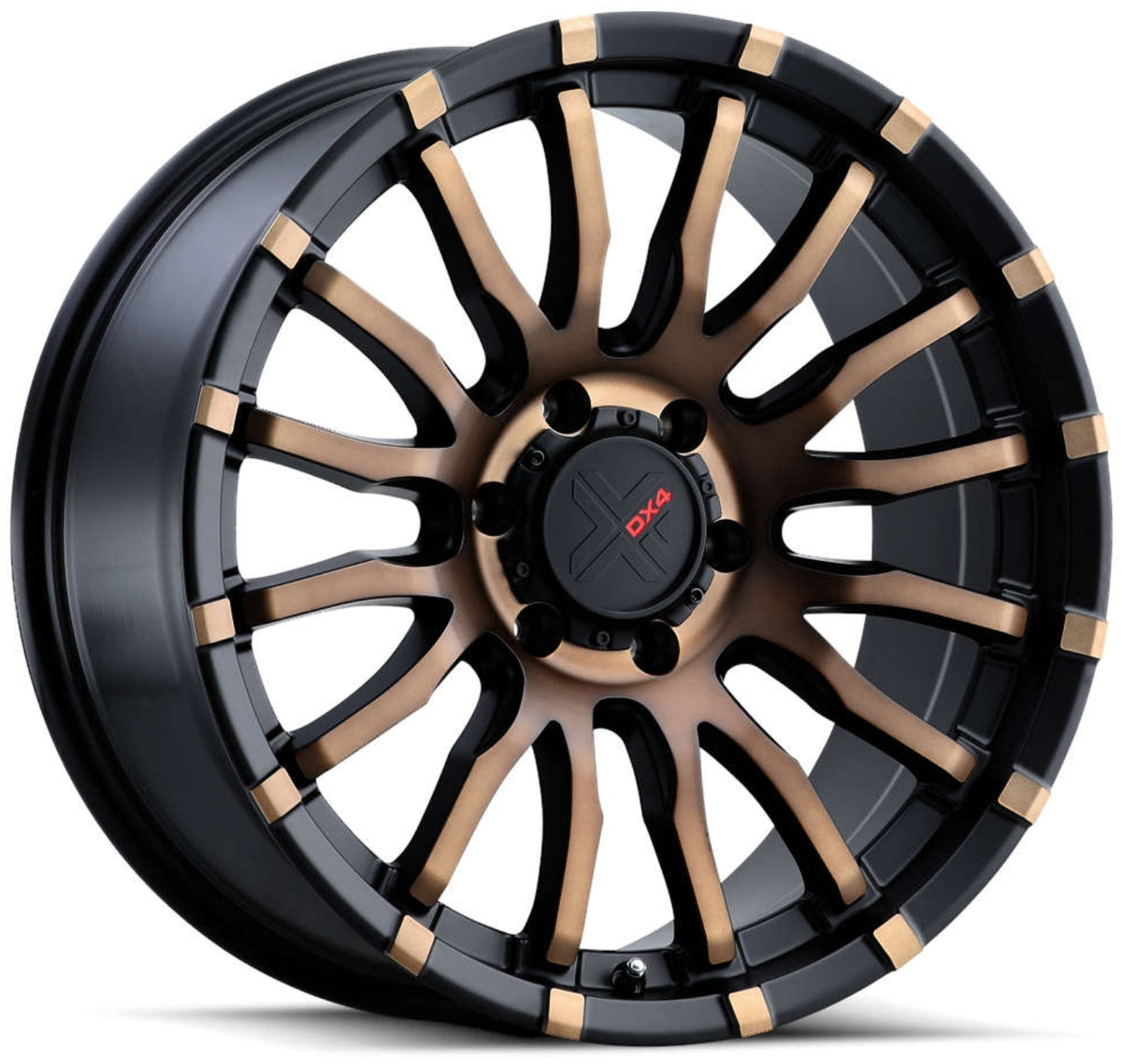 DX4 - Octane Flat Black Bronze 20x9 – VID Wheels