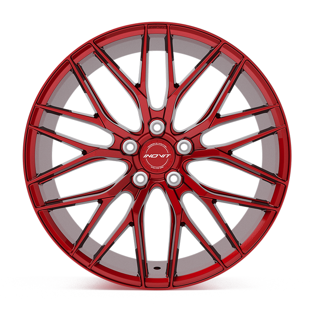 Inovit - Blitz Candy Red Machined Face 20x8.5 – VID Wheels